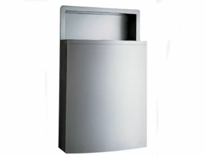 Bobrick Contura Recessed Waste Bin 48.3L