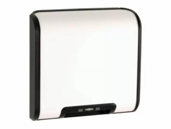 Bobrick TrimLine Automatic Hand Dryer White | Quiet Hand Dryers