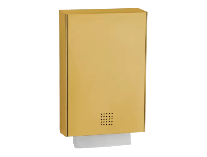 Brass Paper Towel Dispenser