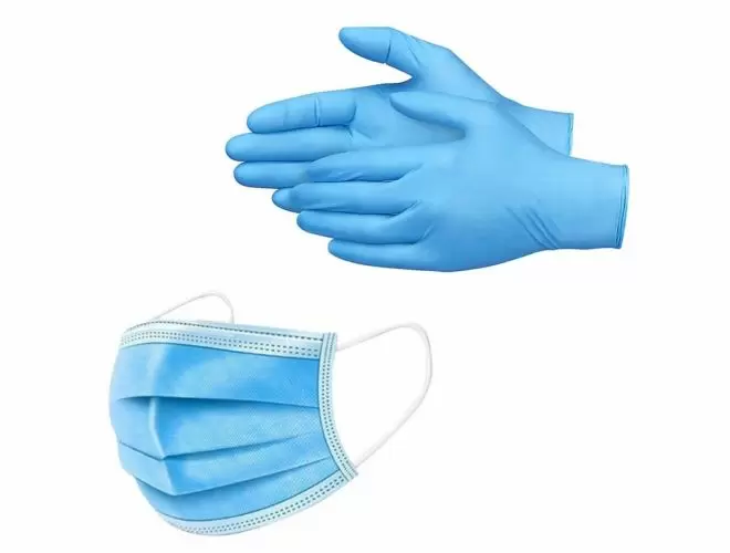 PPE Kit Mask & Disposable gloves | Vending PPE Kit