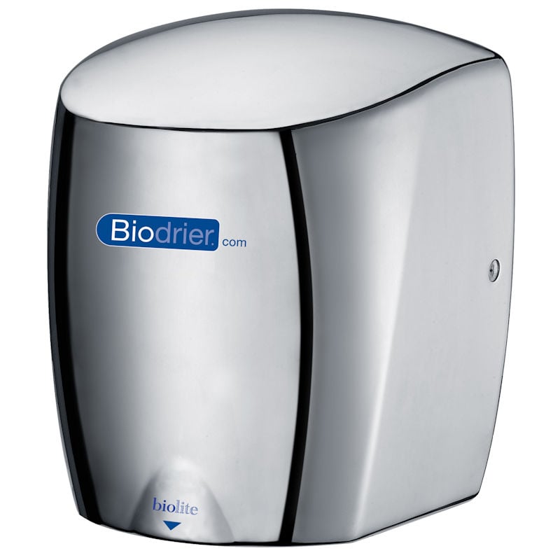 Biodrier BioLite Hand Dryer Polished Chrome | In Stock | Fast Delivery
