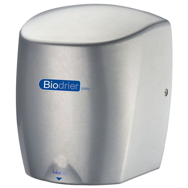 Biodrier BioLite Hand Dryer Silver | Fast Uk Delivery