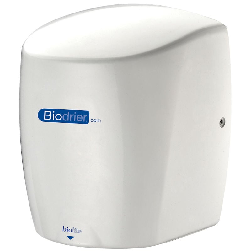 Biodrier BioLite Hand Dryer White | Fast Uk Delivery | Low Prices