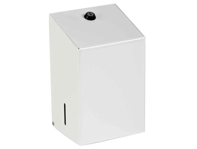 Dolphin White Metal Bulk Pack Tissue Dispenser