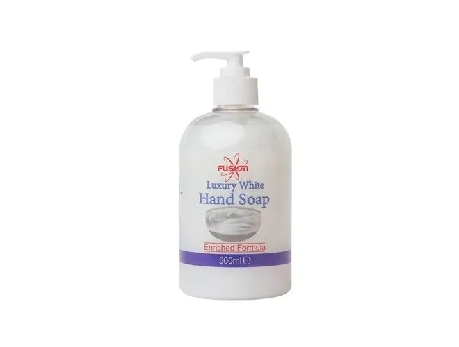 12 x 500ml Creamy Luxury White Liquid Hand Soap