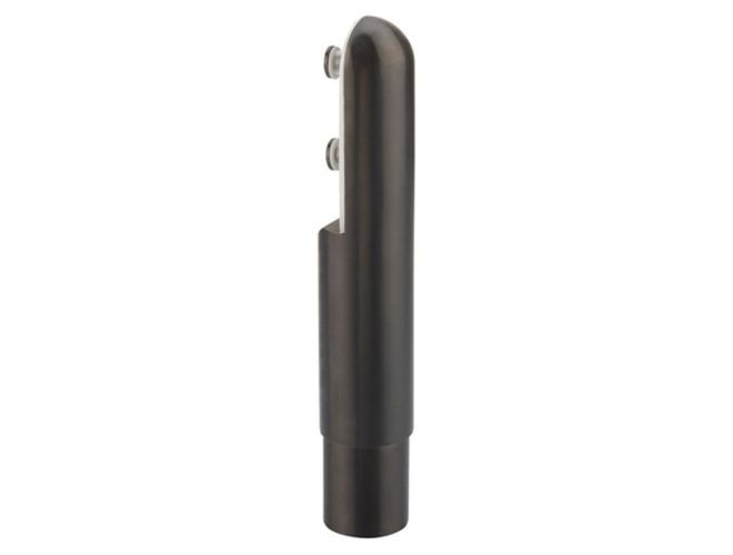 Dome Top Stainless Steel Leg Support Black