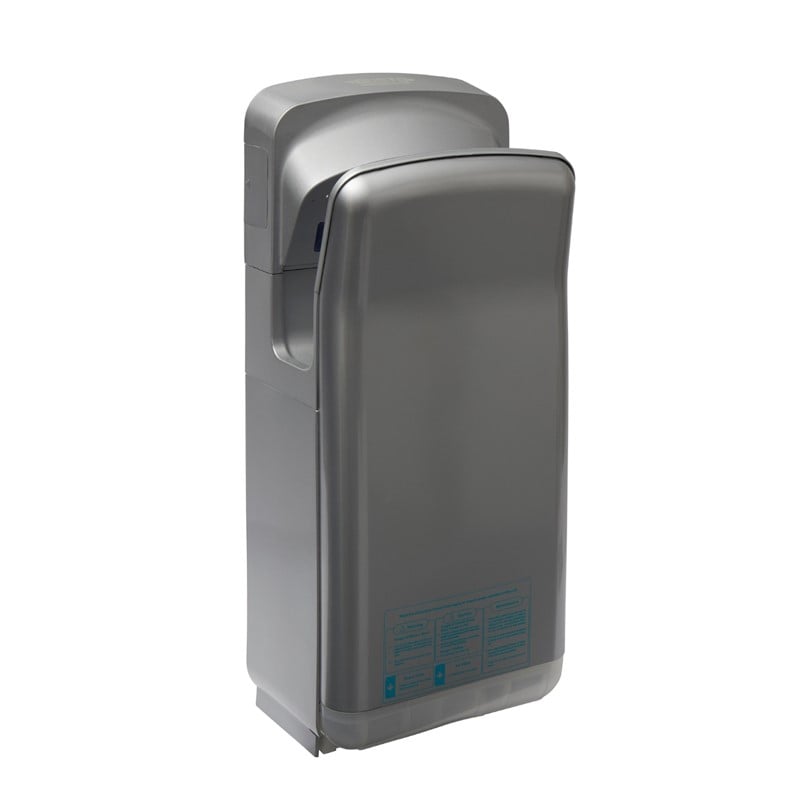 Gusto Vertical Hand Dryer Grey | Toilet Hand Dryers