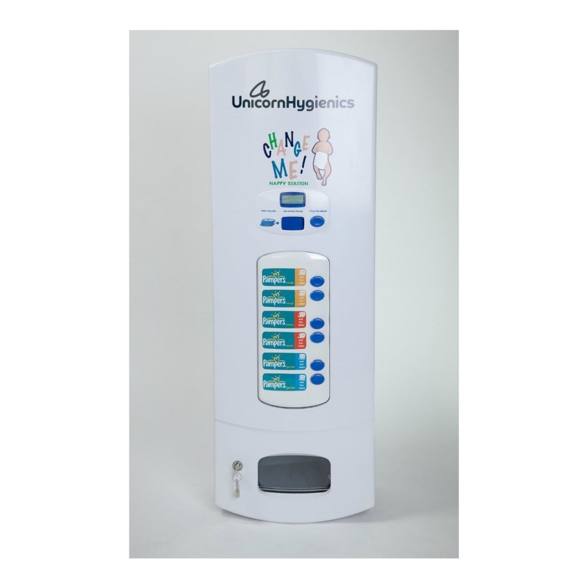 Unicorn Hygienics Nappy Vending Machine