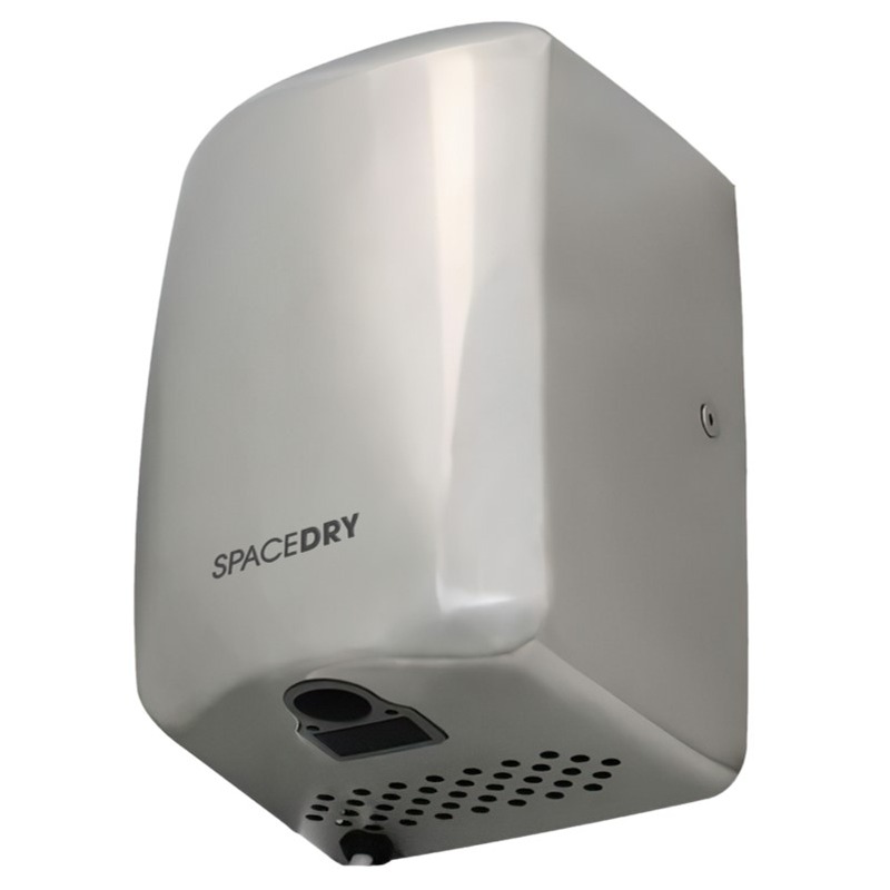 Space Dry Eco Plus Hand Dryer Brushed Satin