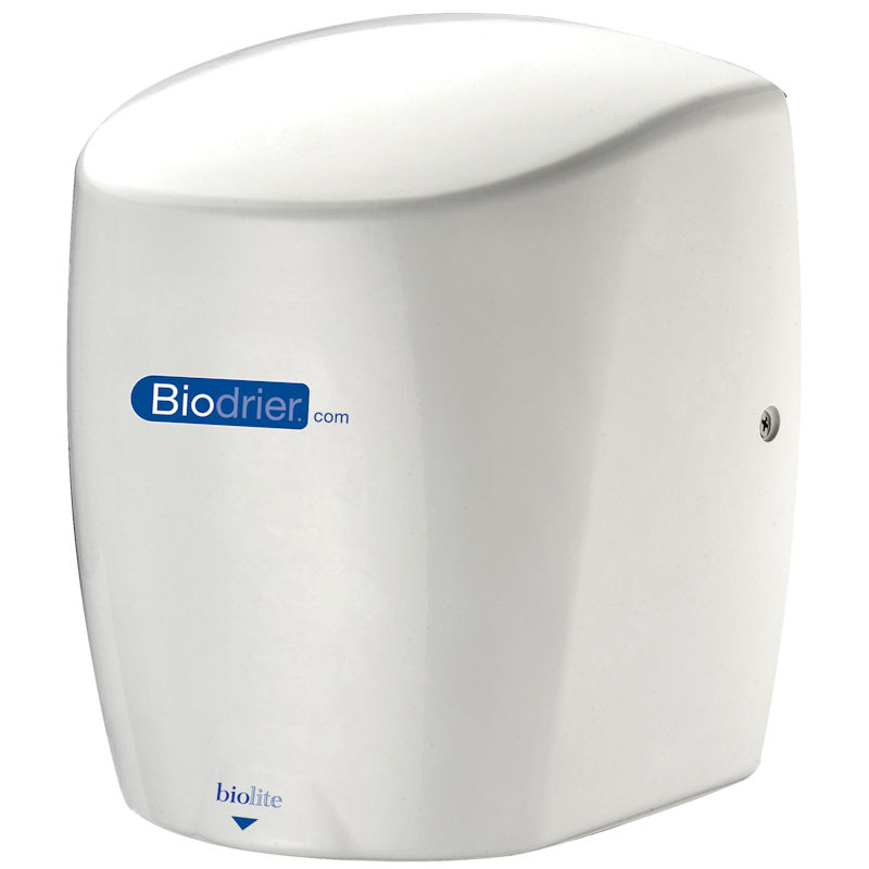 Biodrier BioLite Hand Dryer White | Fast Uk Delivery | Low Prices